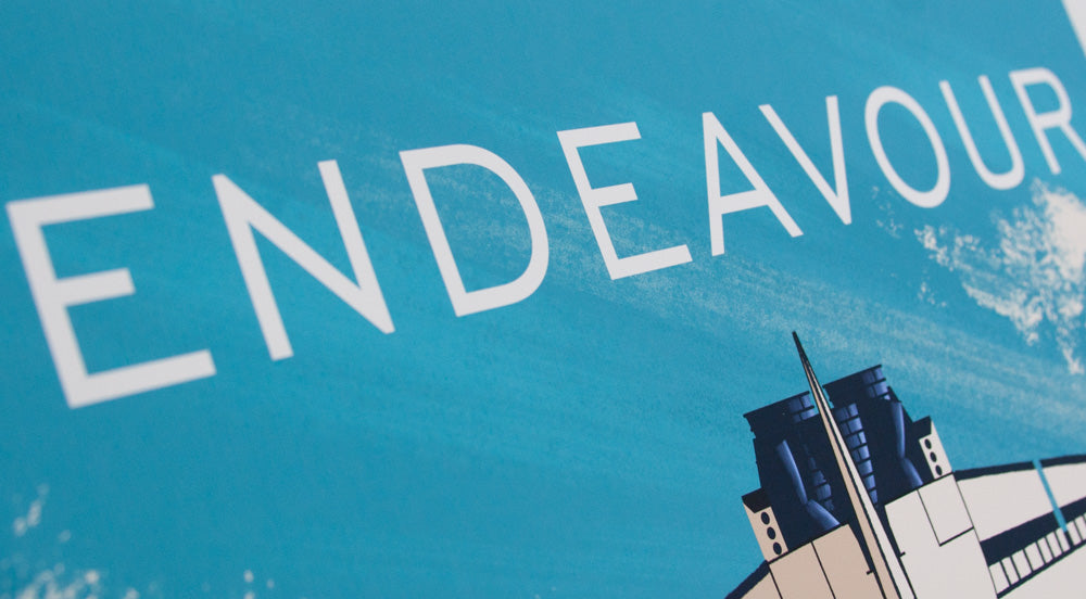 Endeavour NASA Mission Poster - Familytree