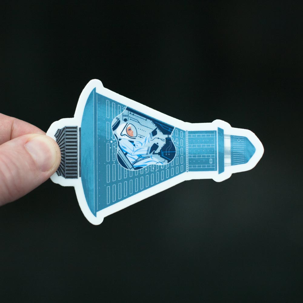 Mercury Module Sticker - Familytree